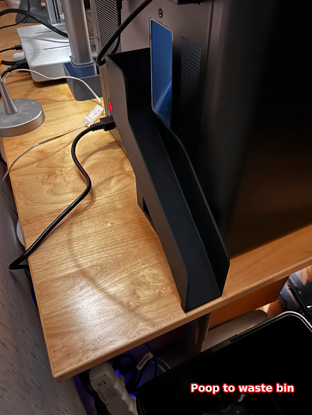 X1/P1 Poop Chute to Waste Container on the Floor - Free 3D Print Model ...