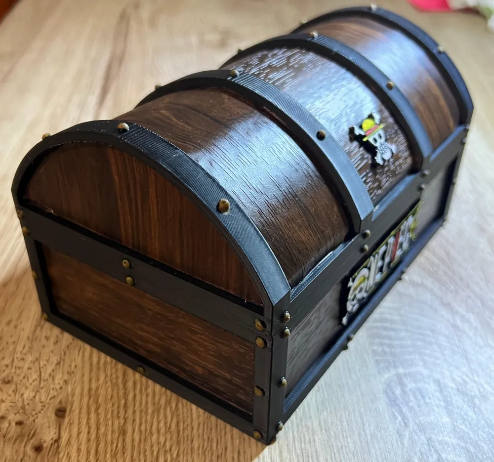 One Piece Treasure Chest - Free 3D Print Model - MakerWorld