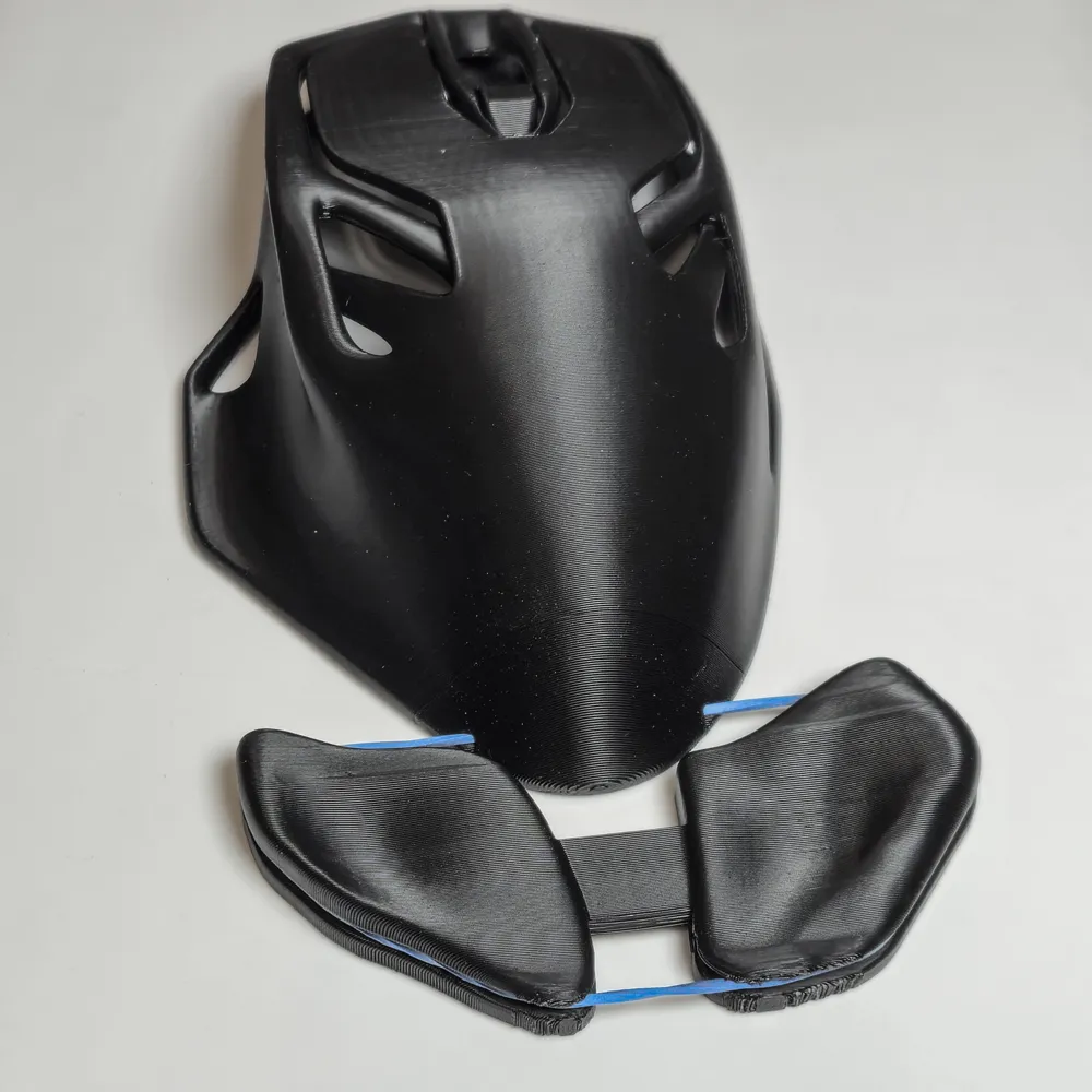 WIRELESS MOUSE 02 - WRIST REST ROUNDED by MedoG MakerWorld: Download Free 3D Models