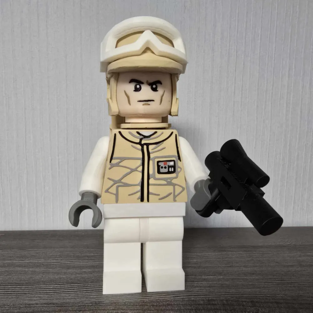Hooth Rebel Trooper * StarWars * 500% ~21 cm - Free 3D Print Model ...