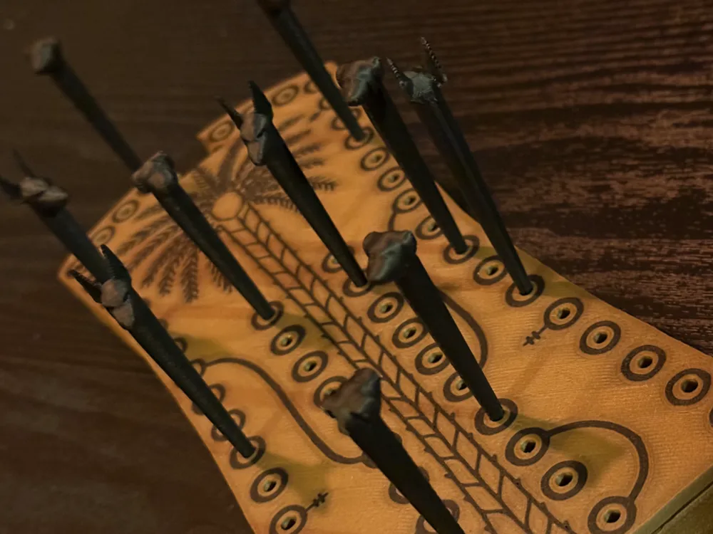 Ancient Egyptian Board Game - Jackals and Hounds by Dann - MakerWorld