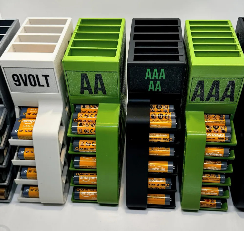 Ultimate Battery Dispenser V4 - Free 3D Print Model - MakerWorld
