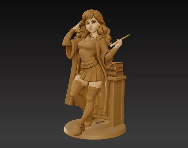 Sexy Hermione Granger By Swotar Makerworld Download Free 3d Models