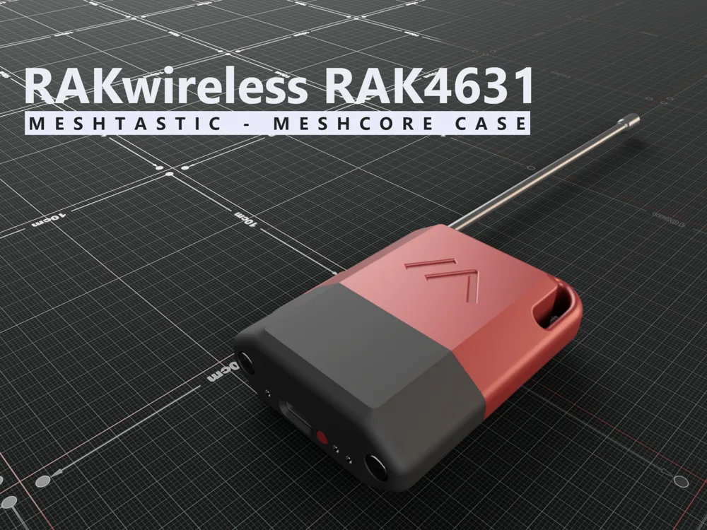 Case for WisBlock RAK19007 & Core RAK4631 by Eldrid MakerWorld ...