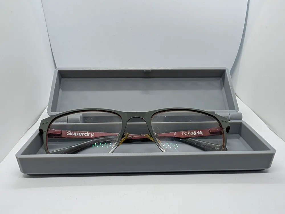 Simple Print In Place Glasses Case By Mello Makerworld