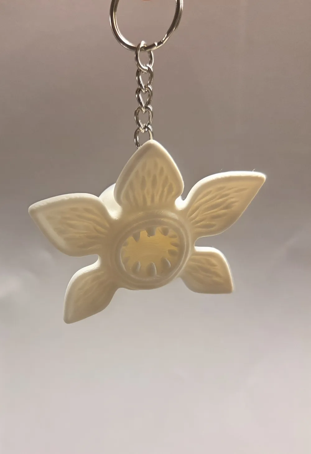 Stranger Things Demogorgon Head Keychain - Free 3D Print Model - MakerWorld