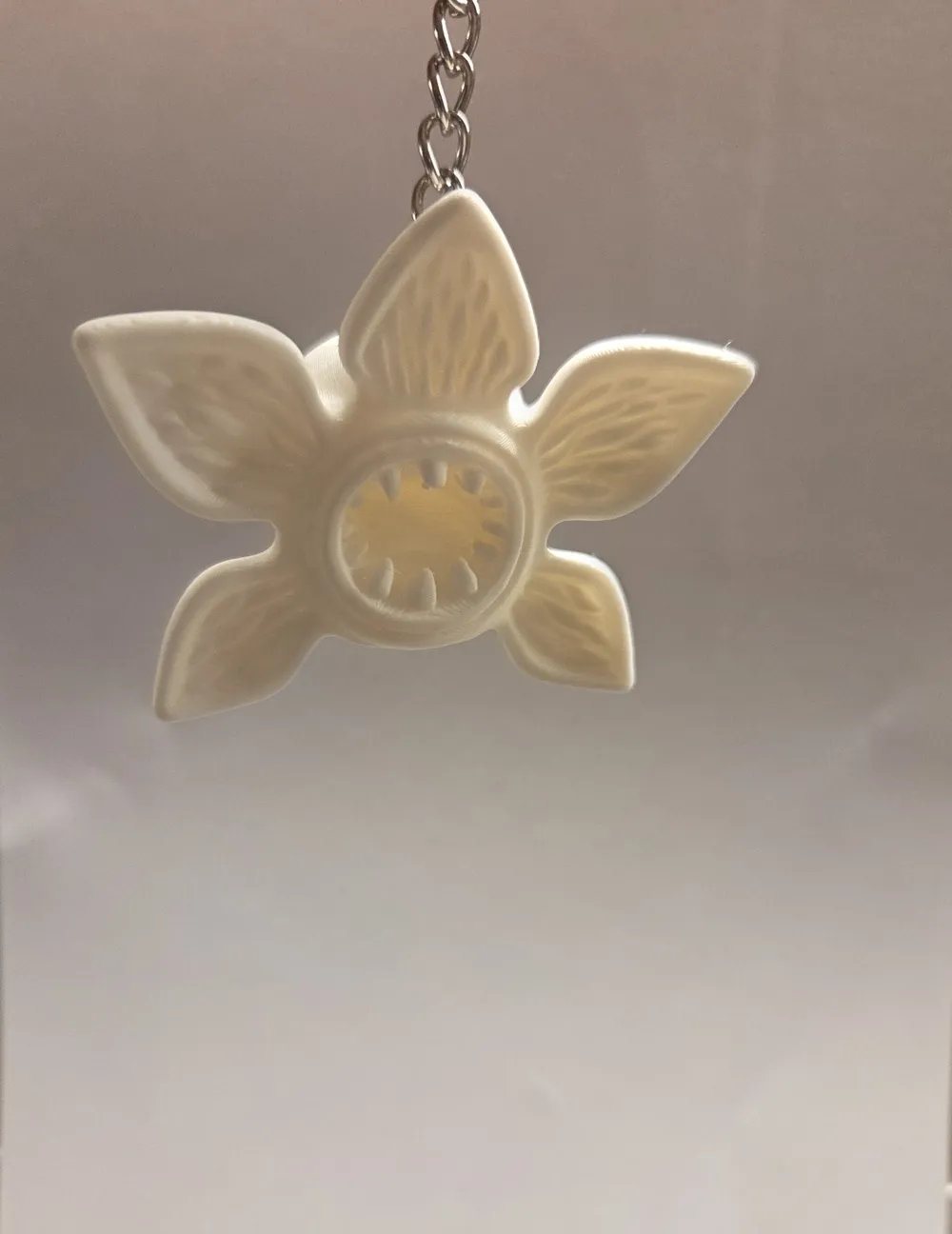 Stranger Things Demogorgon Head Keychain - Free 3D Print Model - MakerWorld