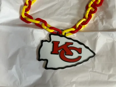 Kansas City Chiefs Big Chain Charm by MunarkMakerWorld: Download Free ...