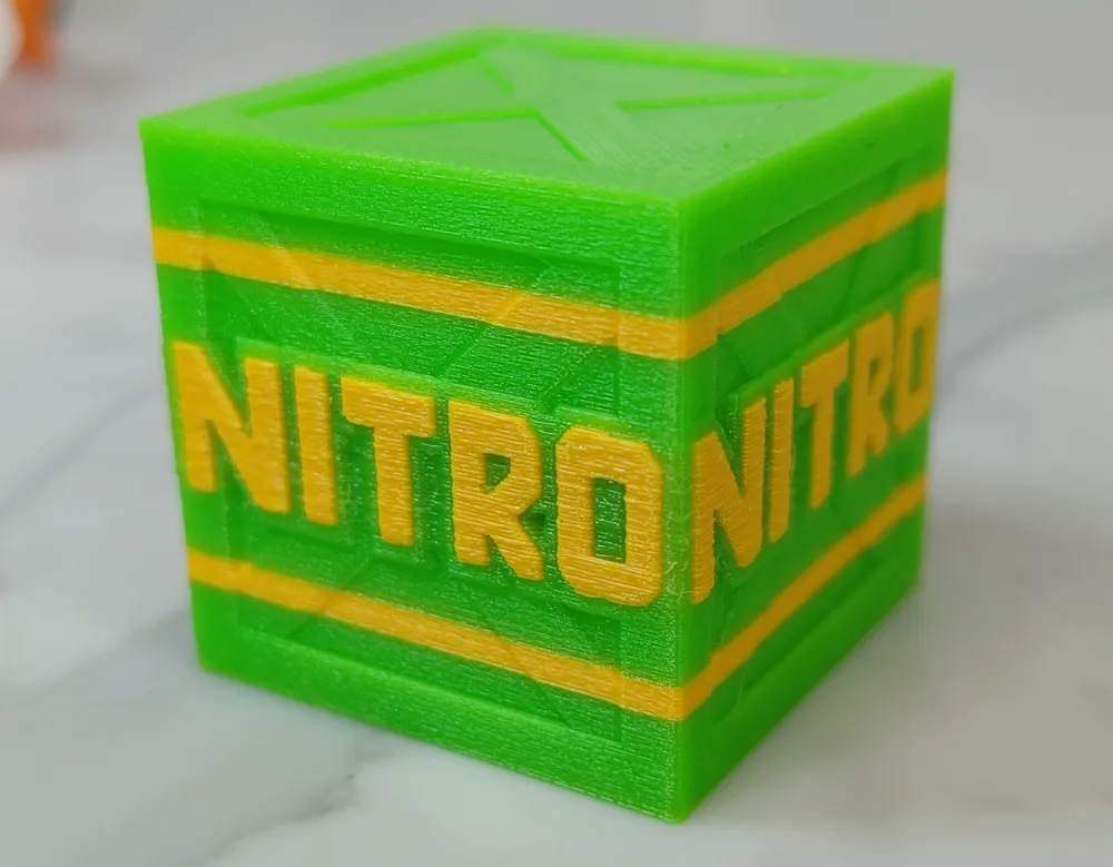 Crash bandicoot inspired NITRO crate by Namiiria MakerWorld: Download ...