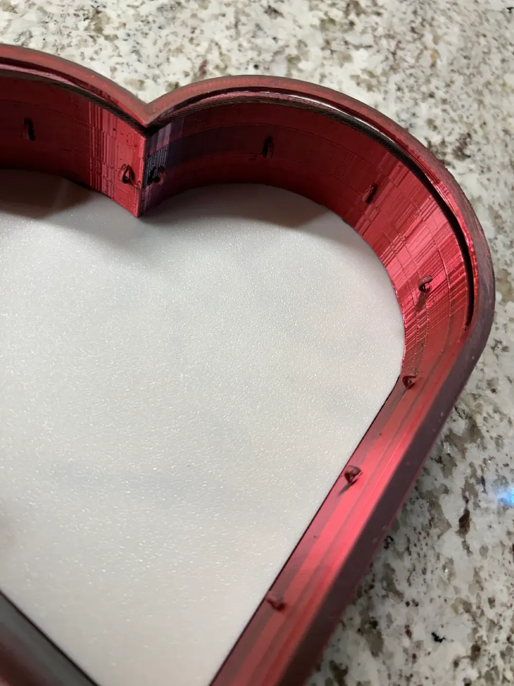 Heart Shaped Lithohane - Free 3D Print Model - MakerWorld