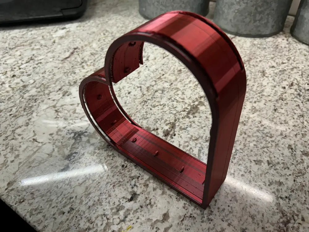 Heart Shaped Lithohane - Free 3D Print Model - MakerWorld