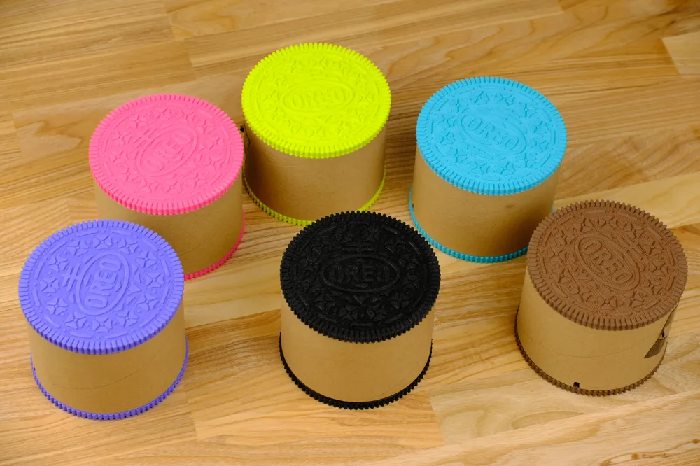 Cardboard Refill Spool Container OREO cookie - Free 3D Print Model ...