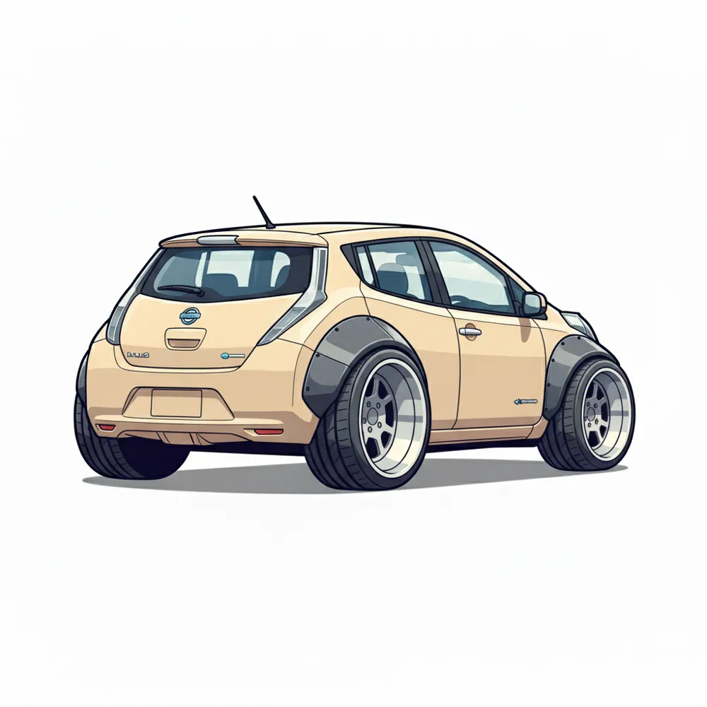 Mini Nissan Leaf by SVR007 MakerWorld: Download Free 3D Models