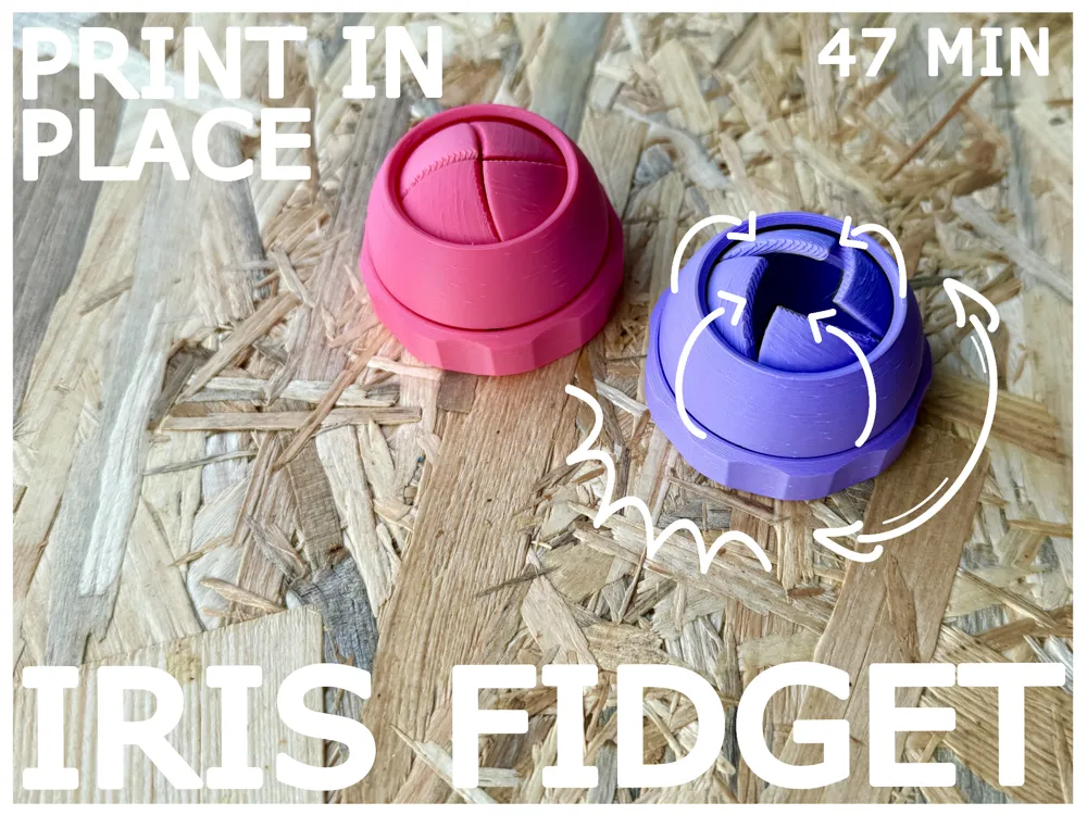 虹彩指尖陀螺流畅版 来自 Louis MakerWorld：免费下载 3D 模型