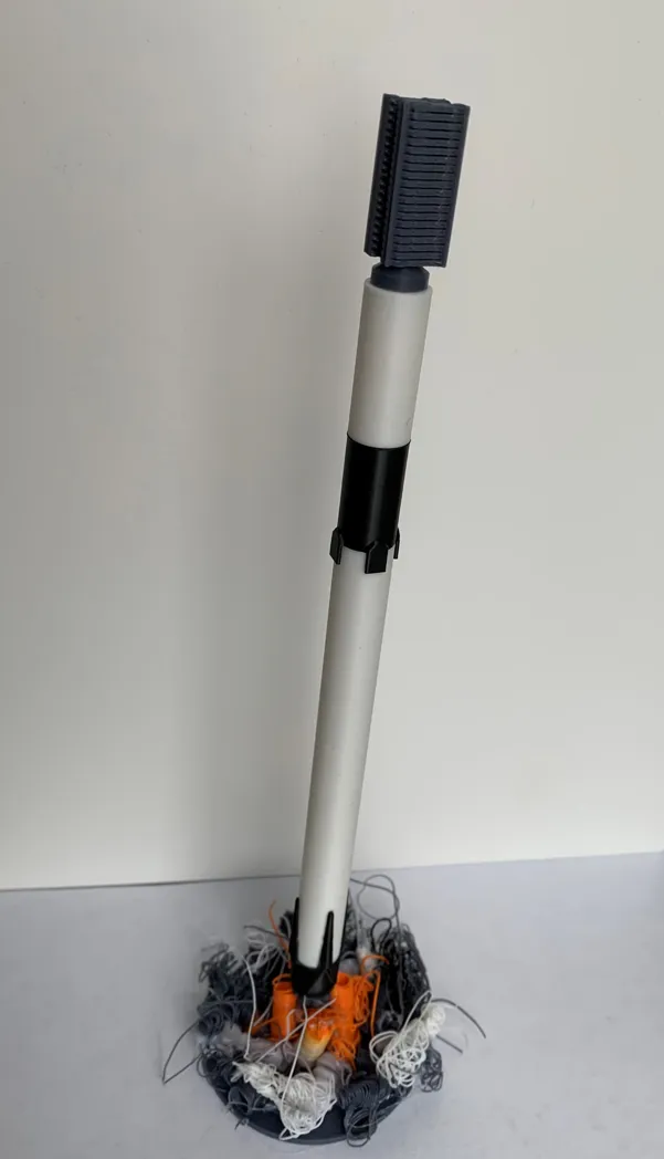 SpaceX Falcon 9 poop takeoff by Mo2408 - MakerWorld