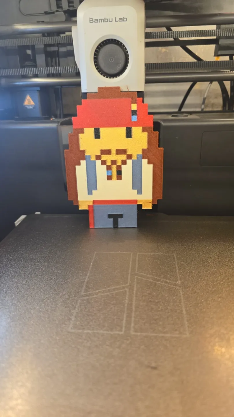 Jack Sparrow Pixel Art by 3D_TommyK86 - MakerWorld