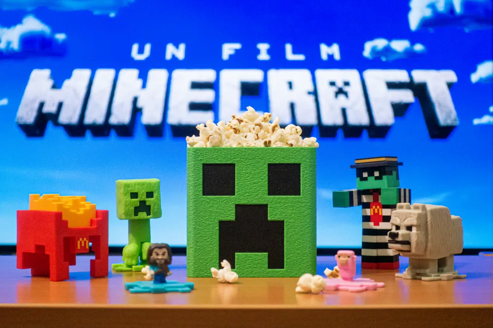 Minecraft CREEPER Popcorn Bucket by Astro Factory MakerWorld: Download ...