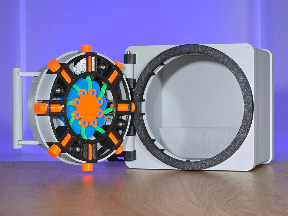 Mini Bóveda con Cerradura de Detector de 6 Palancas por Rocco's Stuff ...