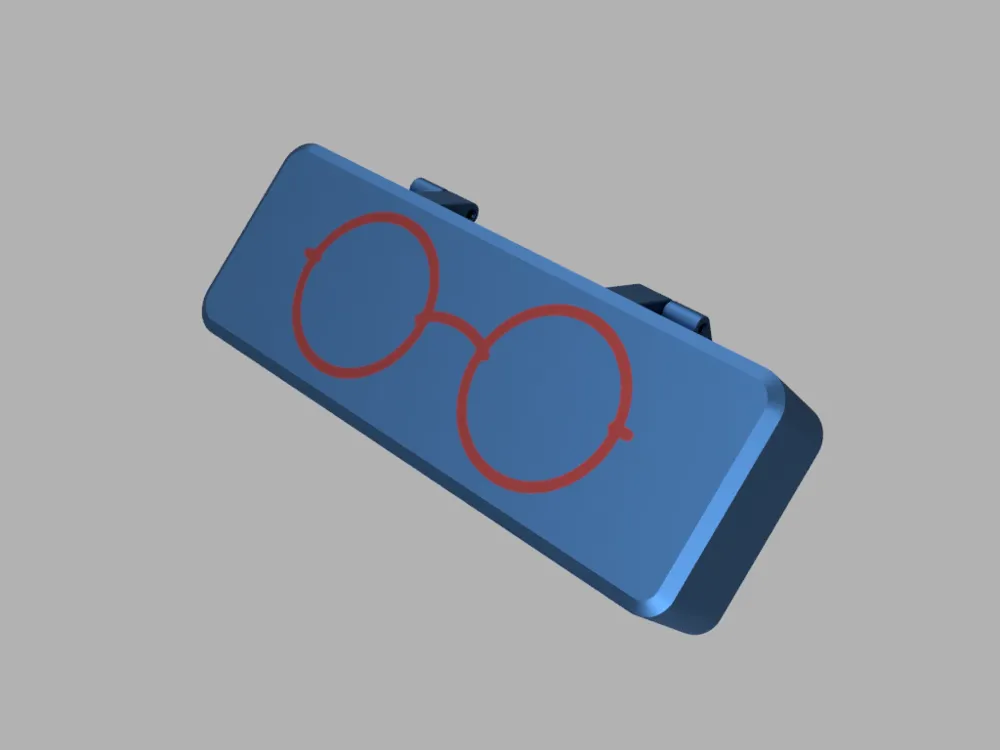 Eyeglasses Case with embedded magnets lock by Liuk - MakerWorld