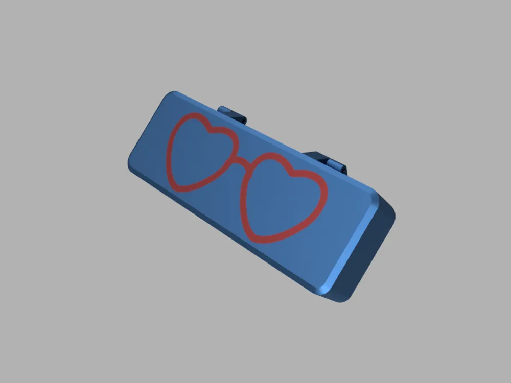Eyeglasses Case with embedded magnets lock by Liuk - MakerWorld