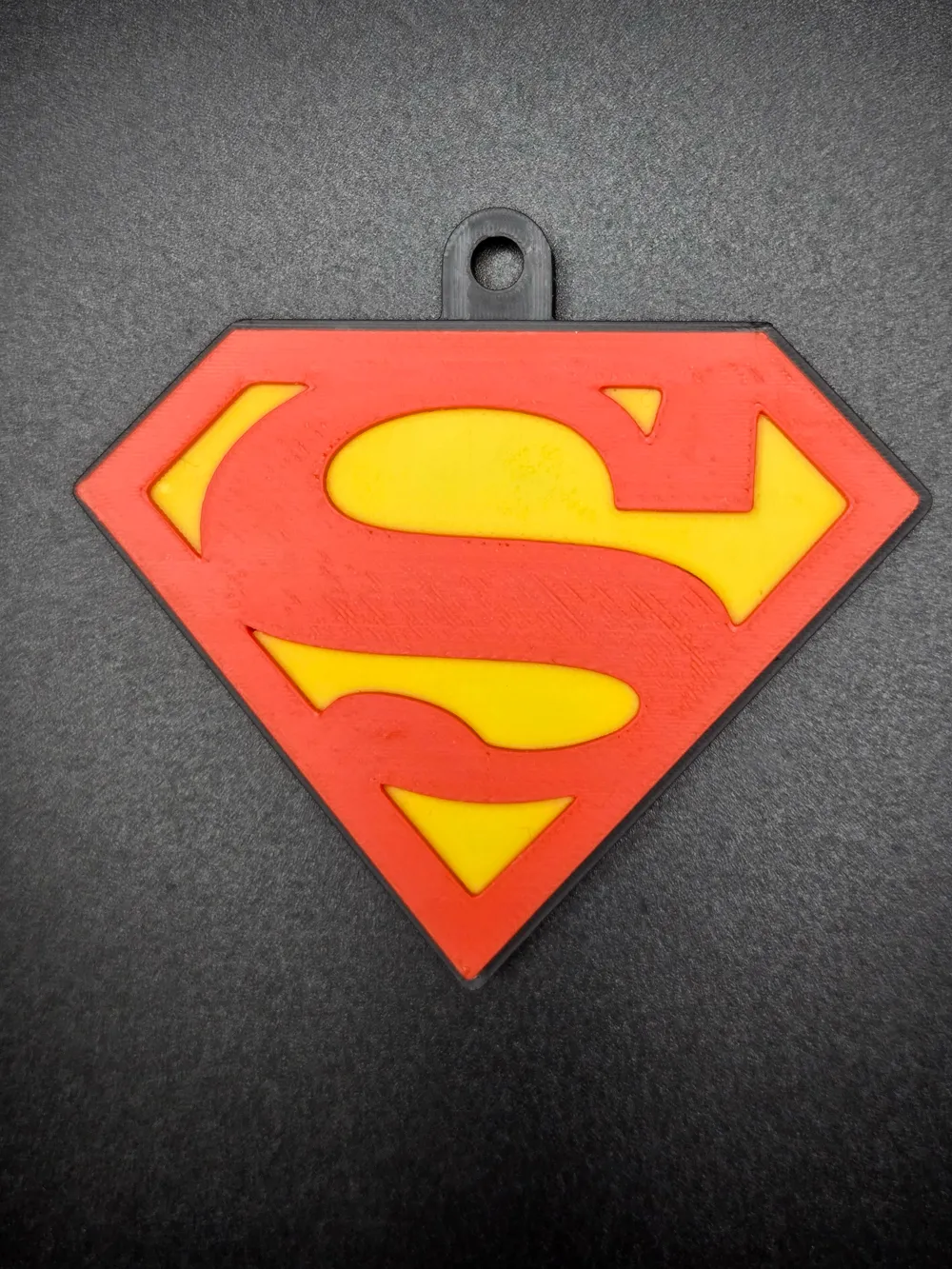 Superman Logo Keychain by The Spicy Geek MakerWorld: Download Free 3D ...