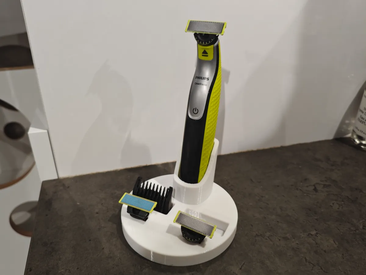 Philips One Blade stand V3.0 - Free 3D Print Model - MakerWorld