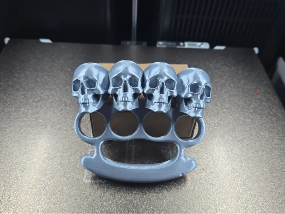 skull knuckles by EVERYTHINGPLUSULTRA MakerWorld: Download Free 3D Models