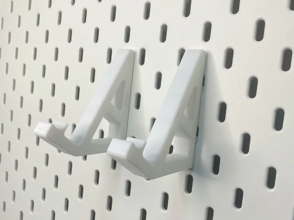 IKEA SKADIS Pegboard iPad Stand Holder - Free 3D Print Model - MakerWorld
