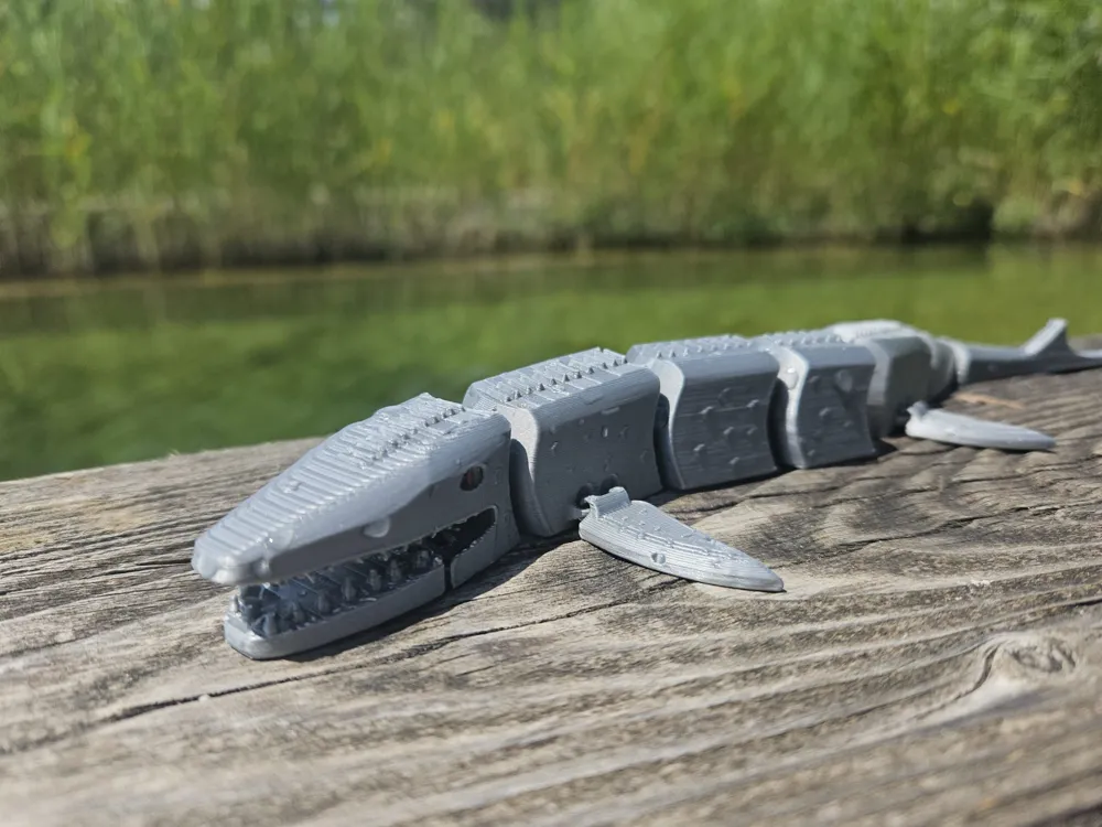 Articulated Mosasaurus by beno MakerWorld: Download Free 3D Models