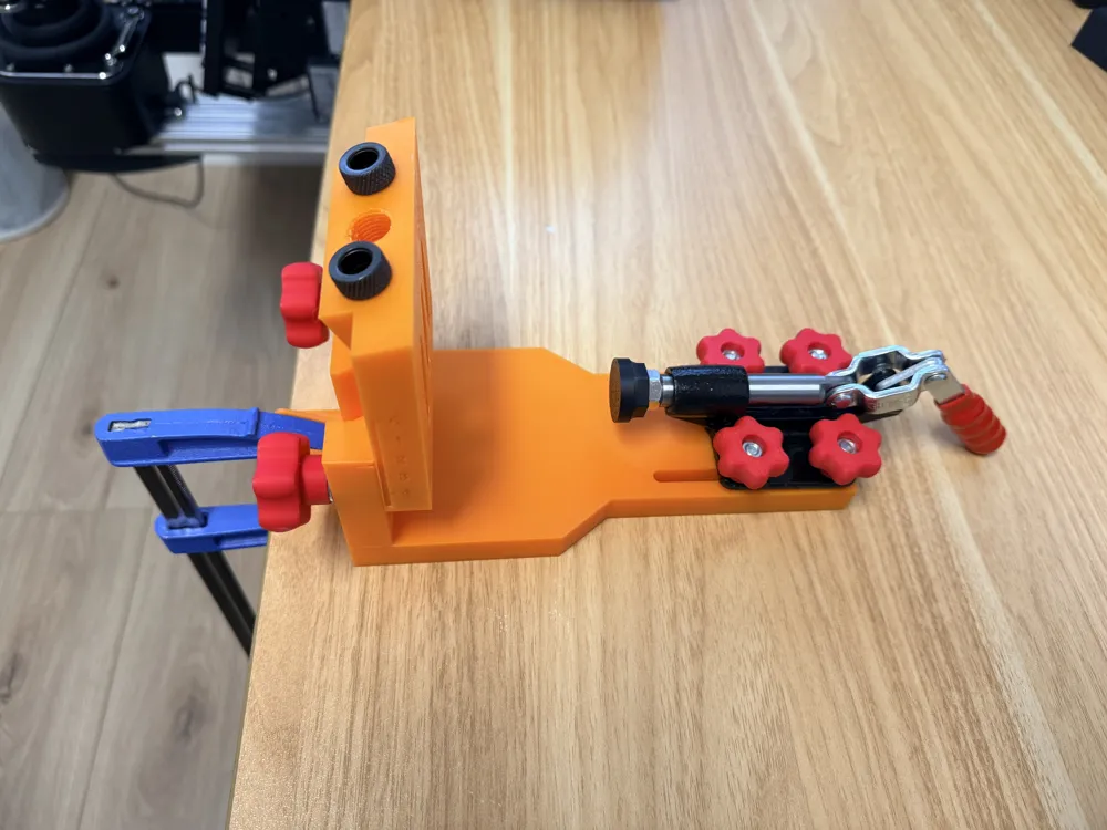 Pocket hole jig by Rod MakerWorld: Download Free 3D Models