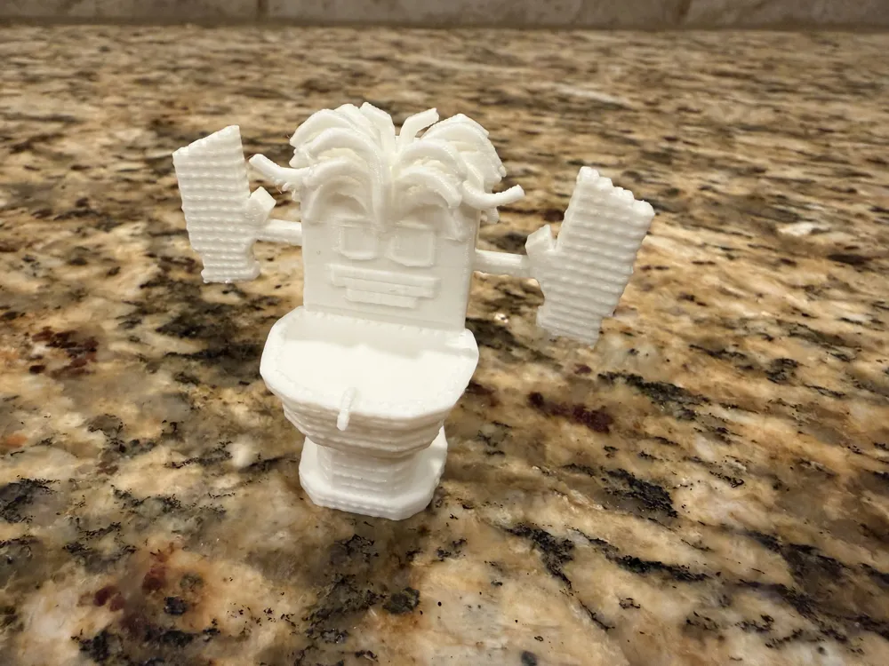 Spaghetti Tualetti Steal a Brainrot - Free 3D Print Model - MakerWorld