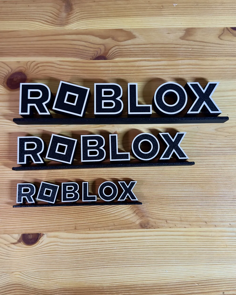 Roblox Logo - Dual Color - Free 3D Print Model - MakerWorld