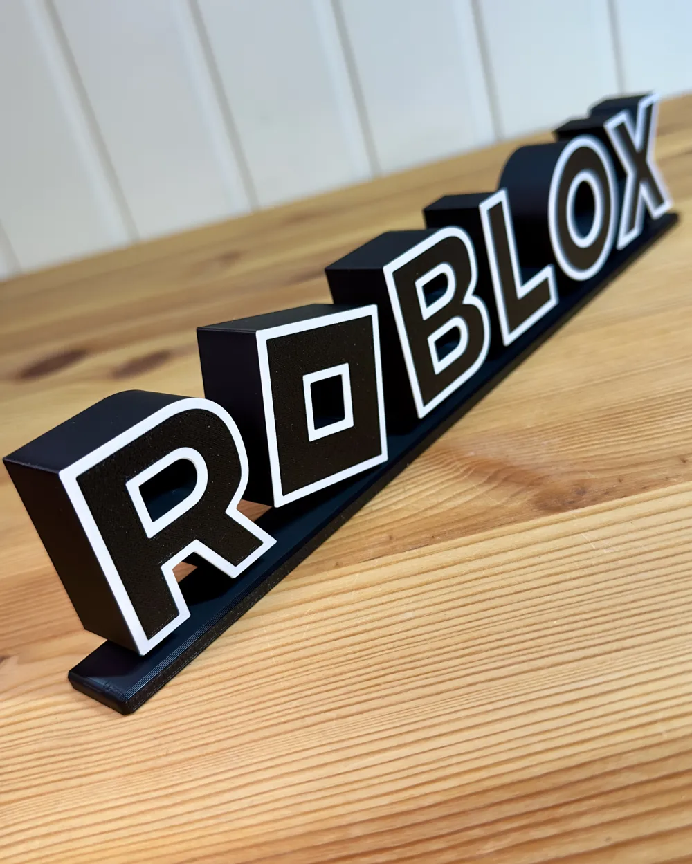 Roblox Logo - Dual Color - Free 3D Print Model - MakerWorld