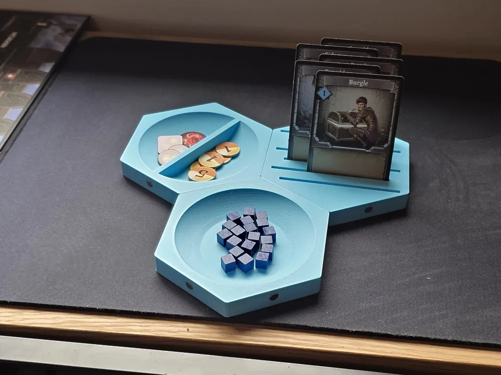 Card Hex - Magnetic Modular Board Game System - Free 3D Print Model ...