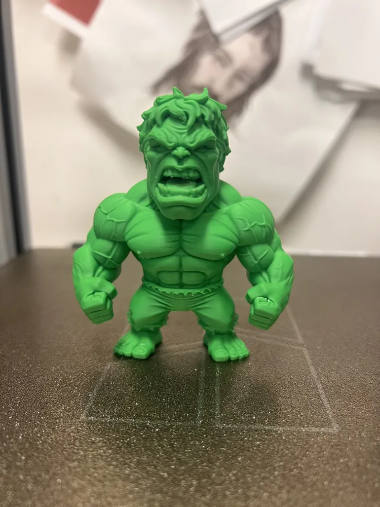 HULK Statue - Free 3D Print Model - MakerWorld