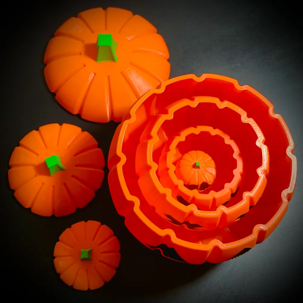 Stacking Jack-O'-Lanterns by NC-Designs MakerWorld: Download Free 3D Models