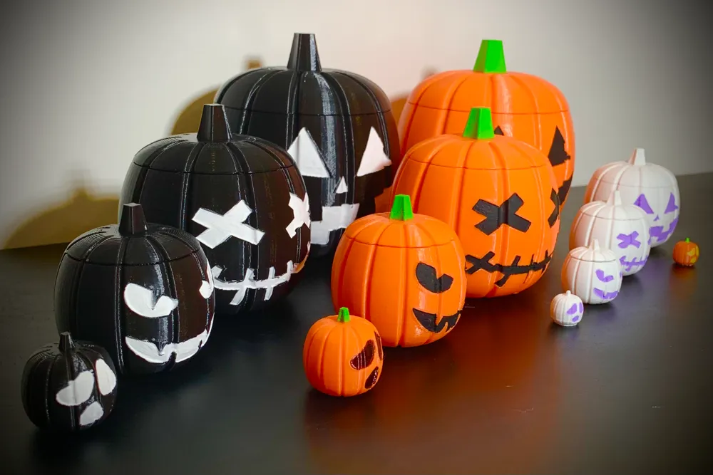 Stacking Jack-O'-Lanterns by NC-Designs MakerWorld: Download Free 3D Models