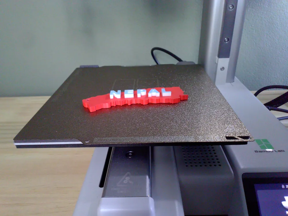 Nepal map - Free 3D Print Model - MakerWorld