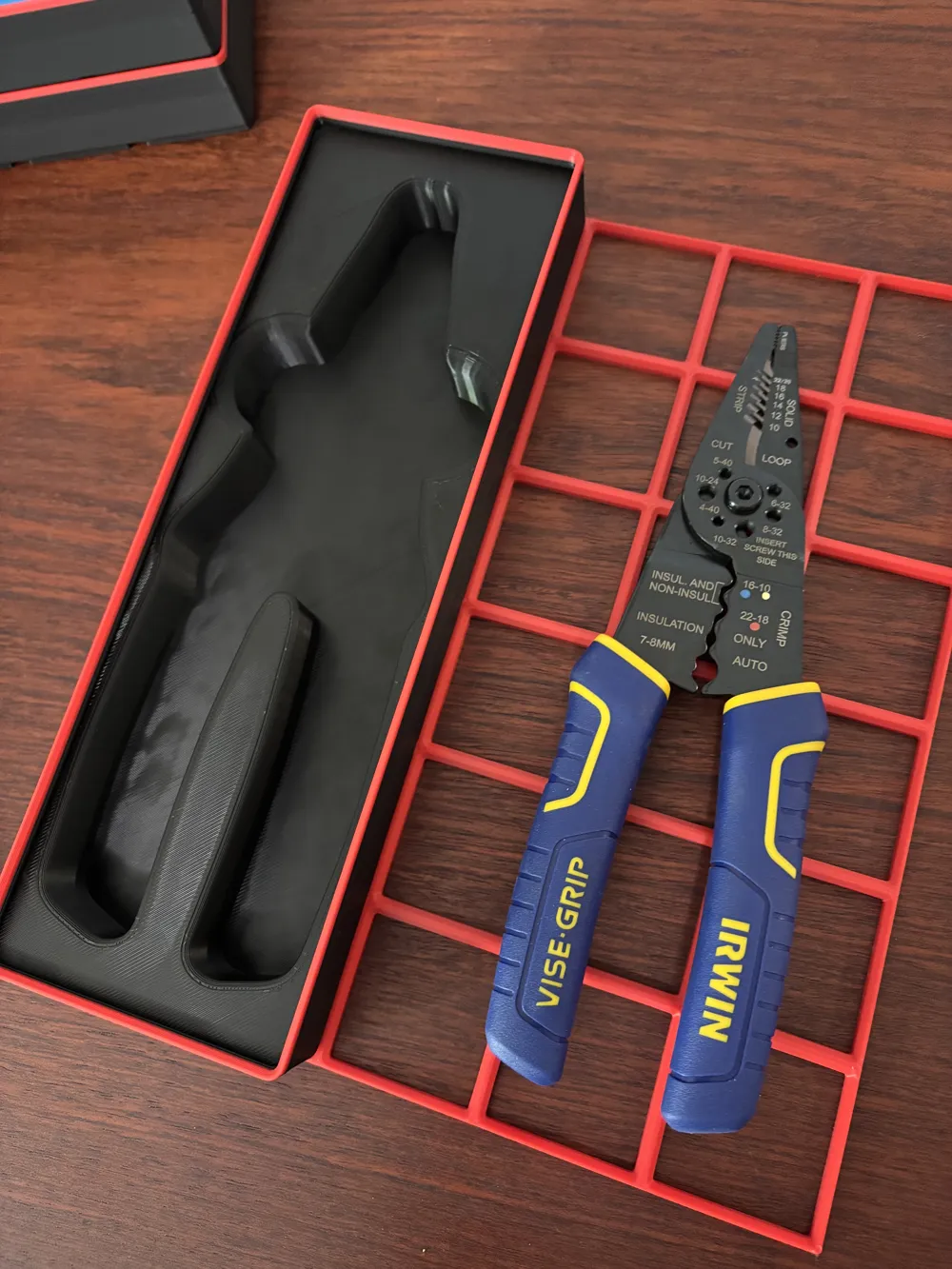 Gridfinity for Irwin Vise-Grip Wire Stripper 8in by Two Trees ...