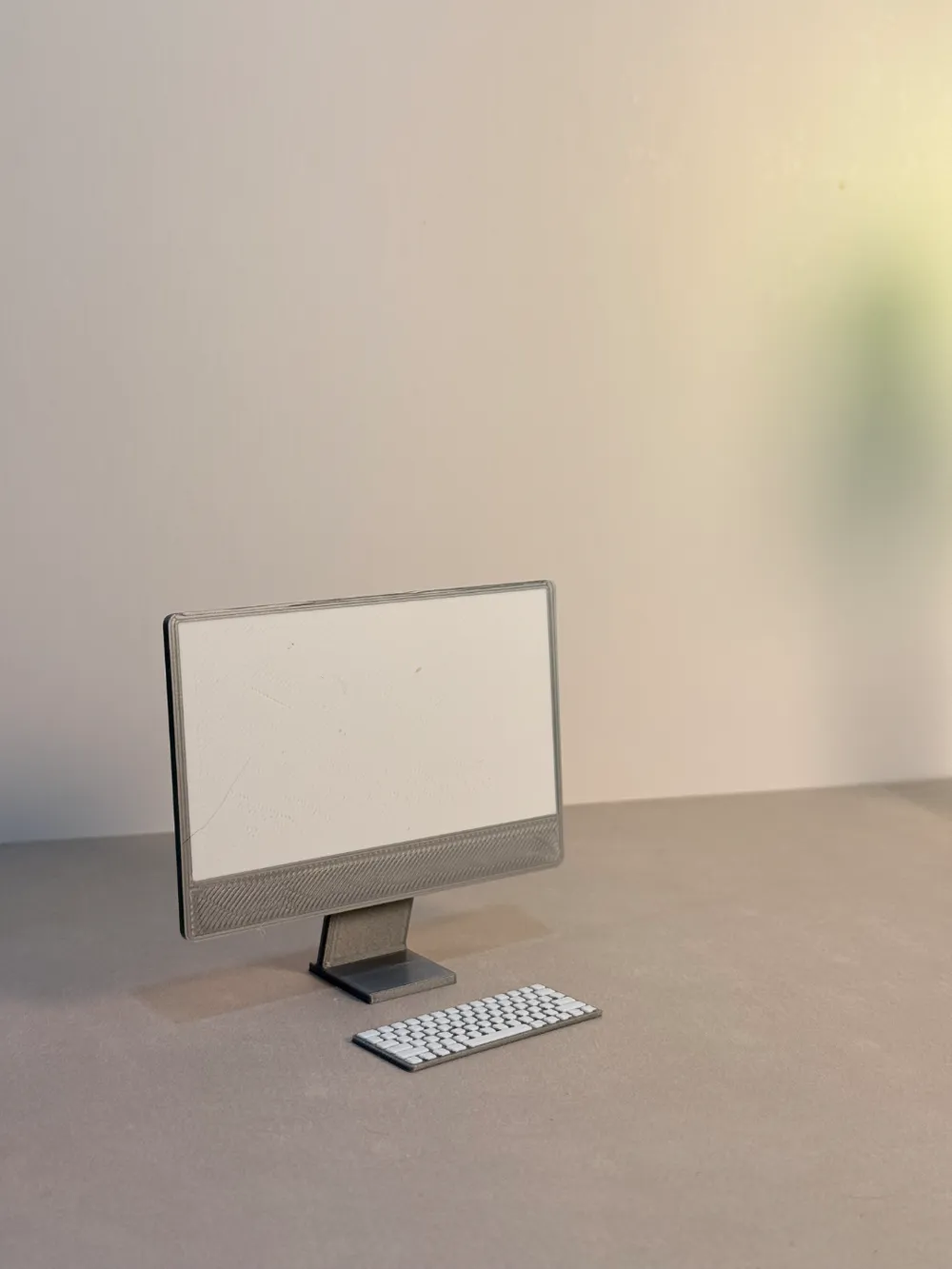 iMac computer for doll house miniature 1:6 - Free 3D Print Model ...