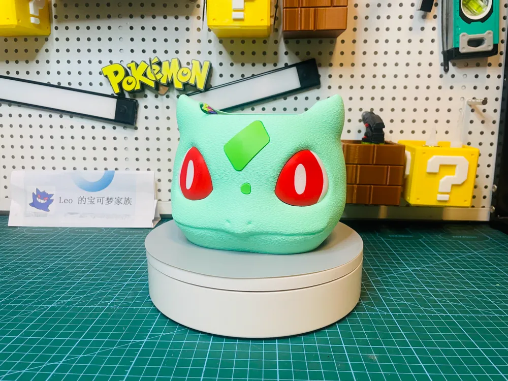 Pokémon — Bulbasaur Storage Box (Multi-color Assembly) by 手残的Leo ...