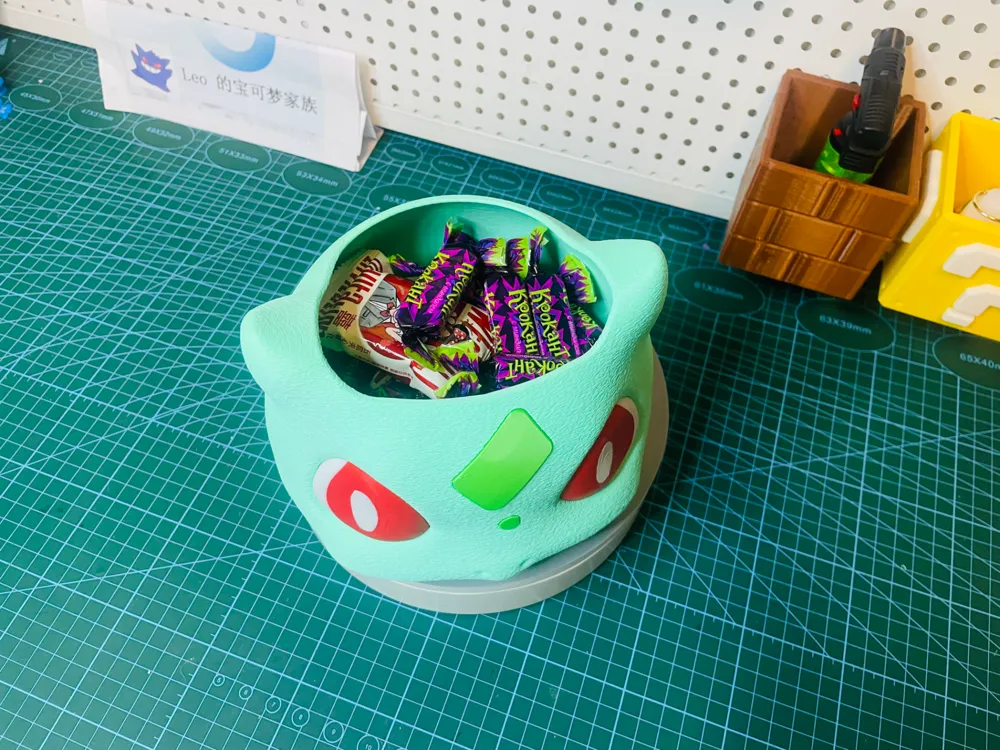 Pokémon — Bulbasaur Storage Box (Multi-color Assembly) by 手残的Leo ...