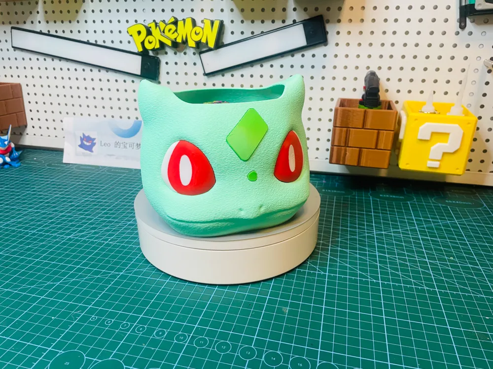 Pokémon — Bulbasaur Storage Box (Multi-color Assembly) by 手残的Leo ...