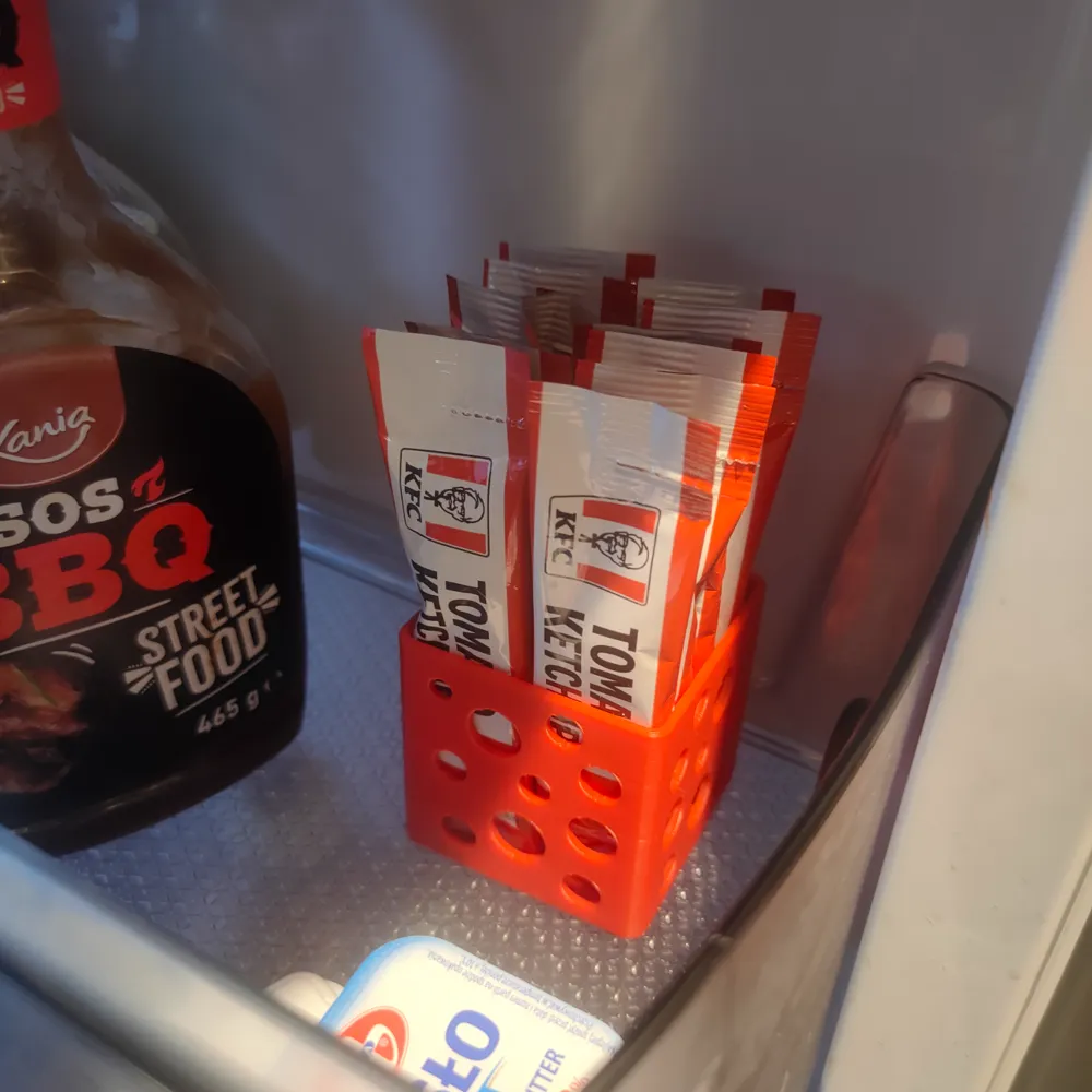 Ketchup Slim Packets Box KFC by drzemik - MakerWorld