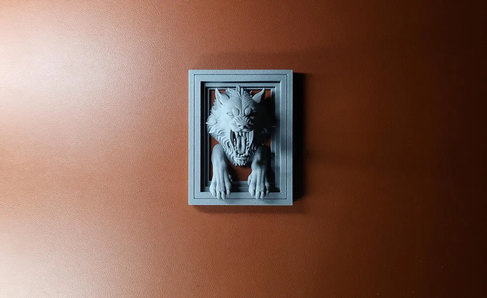 Out of the Frame: Wolf Unbound by AlphaSculpt MakerWorld: Download Free ...