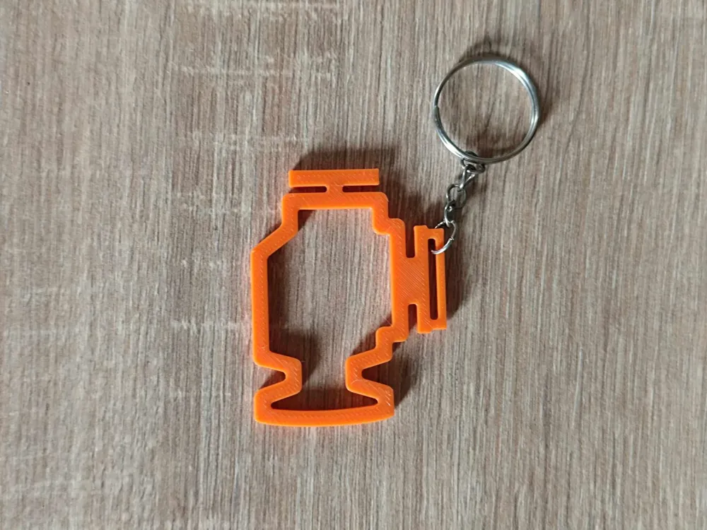 Check engine keychain by OrangeSs - MakerWorld