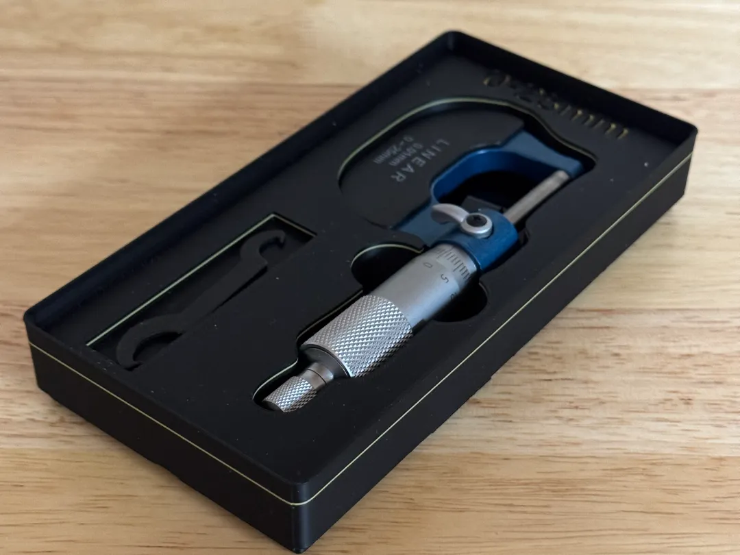0-25mm Micrometer Storage - Gridfinity - Free 3D Print Model - MakerWorld