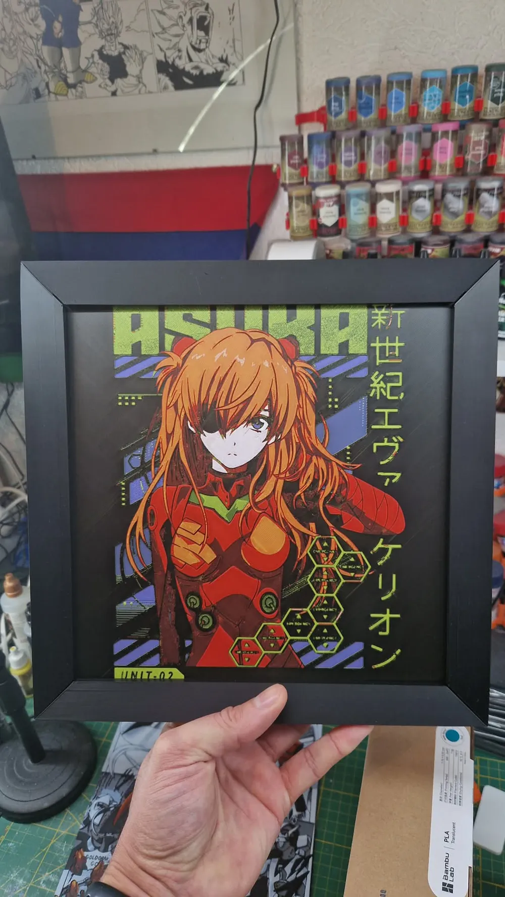 Asuka Hueforge - Evangelion - Free 3D Print Model - MakerWorld