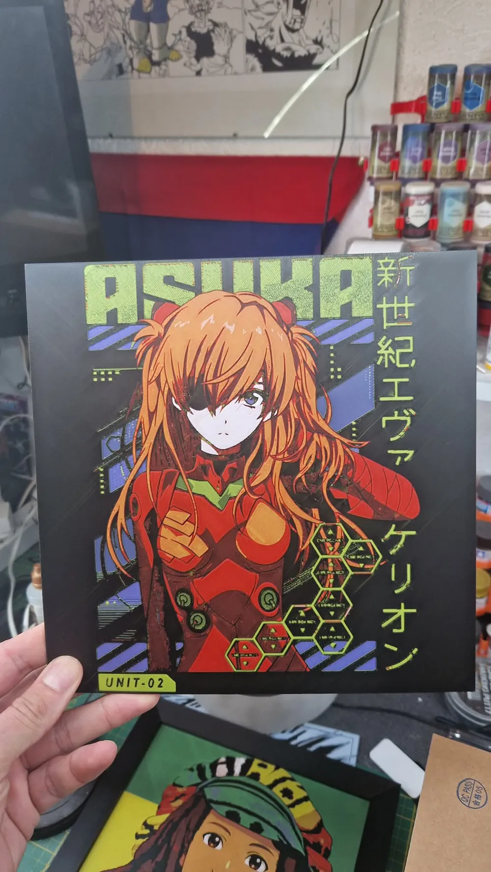 Asuka Hueforge - Evangelion - Free 3D Print Model - MakerWorld
