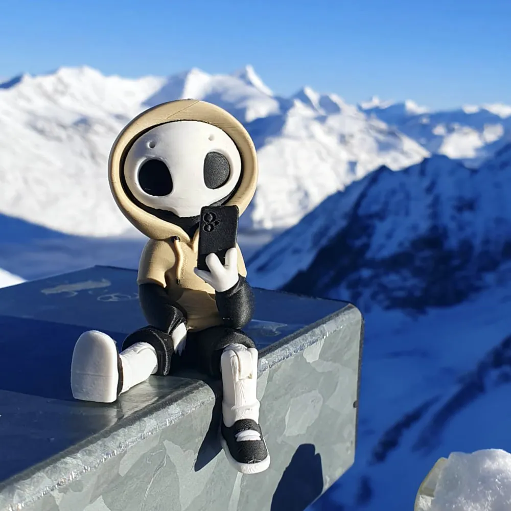 Project Hazy - Art Toy - Free 3D Print Model - MakerWorld